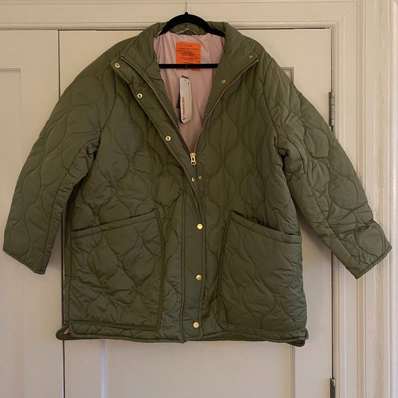 J. Crew | Jackets & Coats | Nwt J Crew Quilted Cocoon Puffer Coat ...